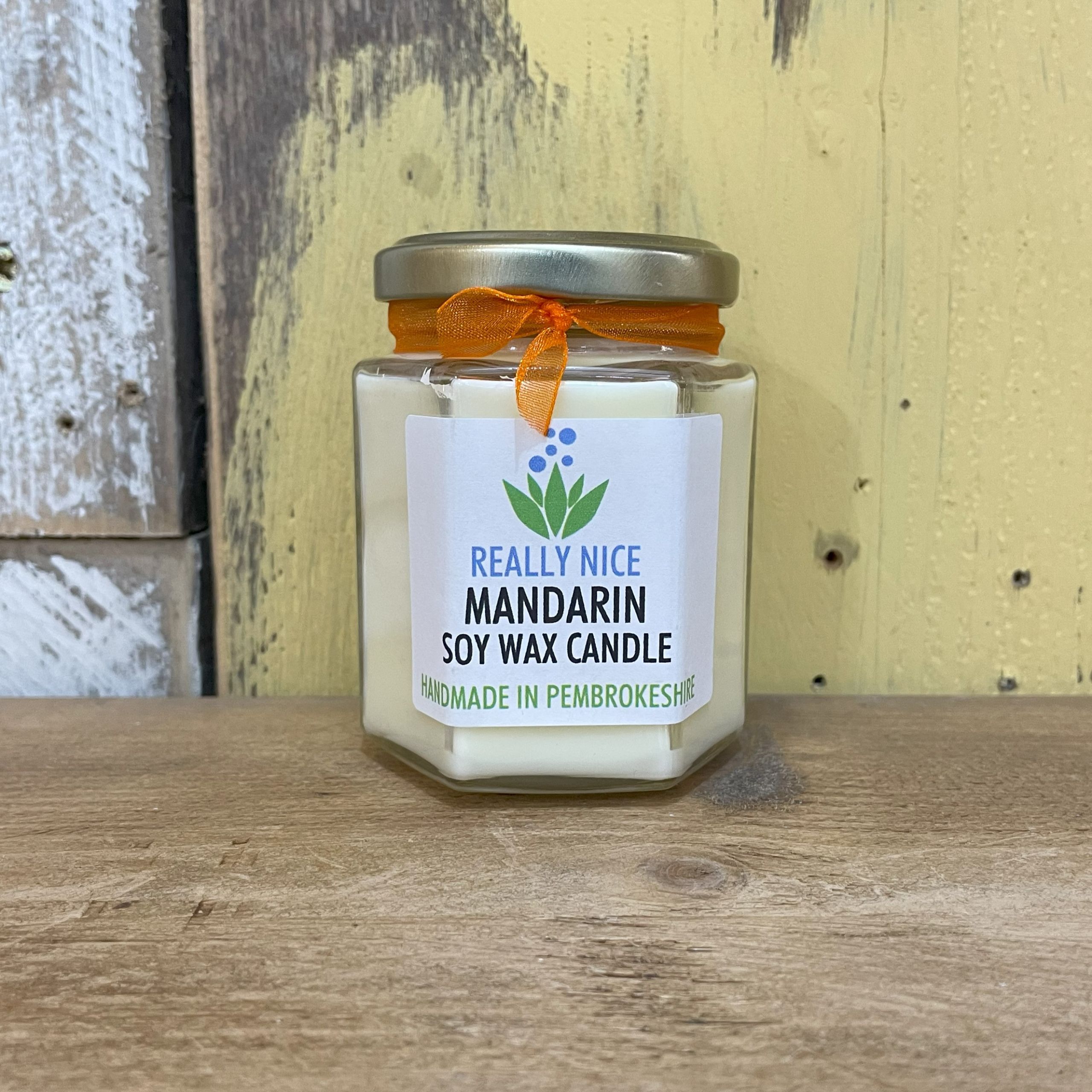 Mandarin Jar Candle – The Nook Tenby