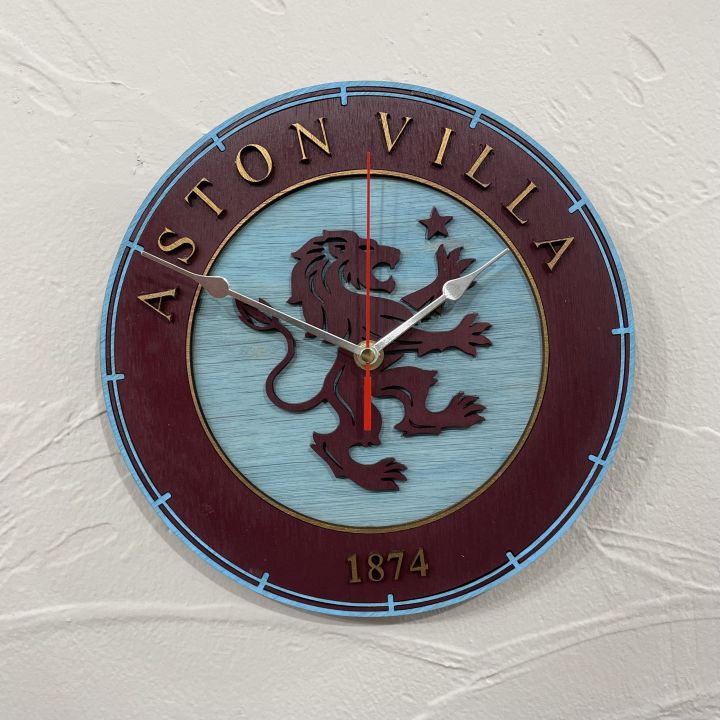Aston Villa Clock – The Nook Tenby