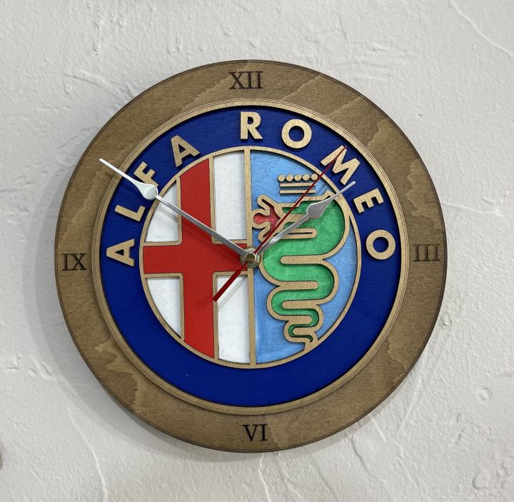 Alfa Romeo Clock – The Nook Tenby