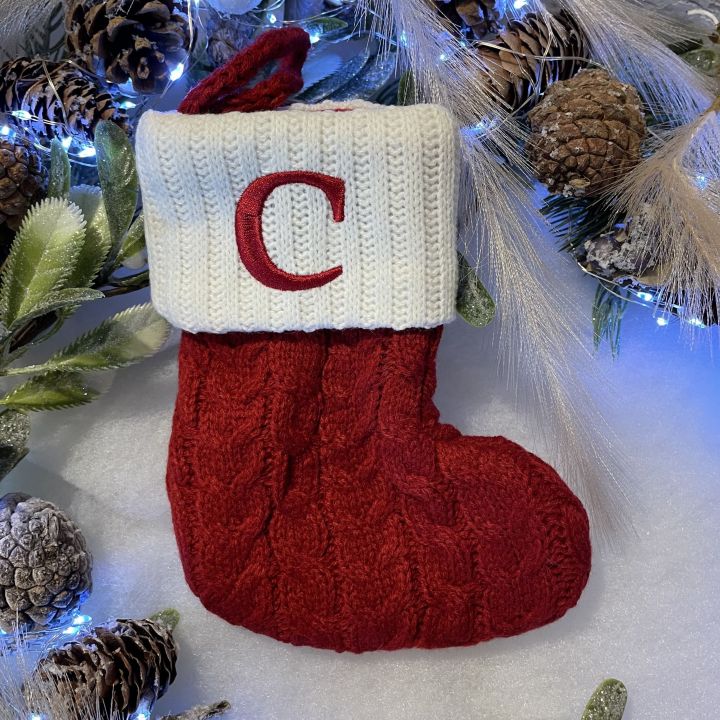 Alphabet Christmas Stockings – The Nook Tenby